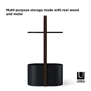 Umbra Bellwood Storage Table (Black-Walnut)