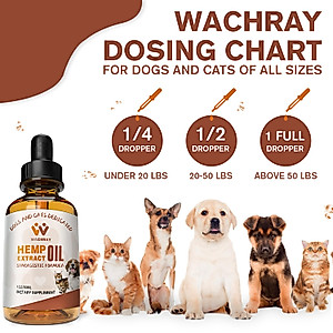 （3-Pack） Hemp Oil for Dogs Cats - Calming Drops Dog Relaxants - Help Pets Anxiety Stress Hip & Joint Pain Arthritis Sеizures Rеlief - Skin Нiр Jоint Hеalth - Organic Pet Hemp Oil Drops