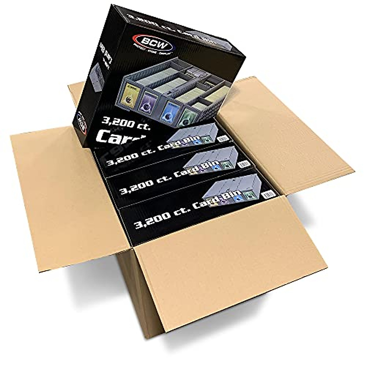 BCW Collectible Card Bin, 4 ct Case