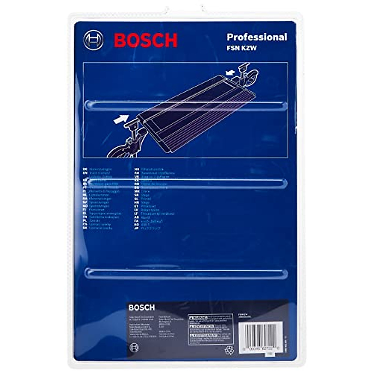 BOSCH FSNKZW Track Quick Clamps (2 Pc.), Black