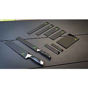 EVERPRIDE 9-Piece Knife Guard Set, Universal Blade Cover Sheaths for Chef and Kitchen Knives – Durable Knife Edge Guards Include Multiple Sizes to Protect Your Full Set of Knives - Knives Not Included
