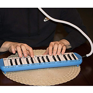 Piano Stickers for 32/37 Key Melodica-Transparent and Removable-Made in USA