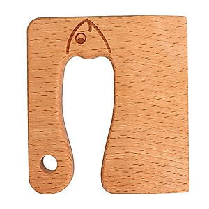 Kids Wooden Cutter, Kids Wooden Knife Gift Easy to Use Healthy for Vegetable Fruit(#2)