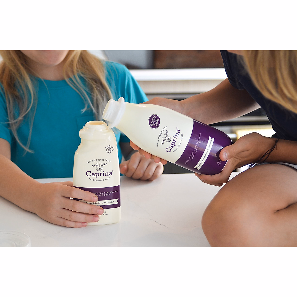 Caprina by Canus Liquid Hand Soap Pump, Lavender Oil, 8.5 Ounce