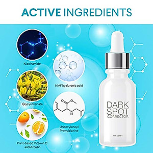 Rejopes Dark Spot Corrector Remover for Face and Body, Dark Spot Remover with Natural Ingredients,1.7 Fl Oz