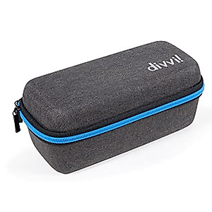 JBL Flip 6 Waterproof Portable Wireless Bluetooth Speaker Bundle with divvi! Premium Hardshell Case - Black