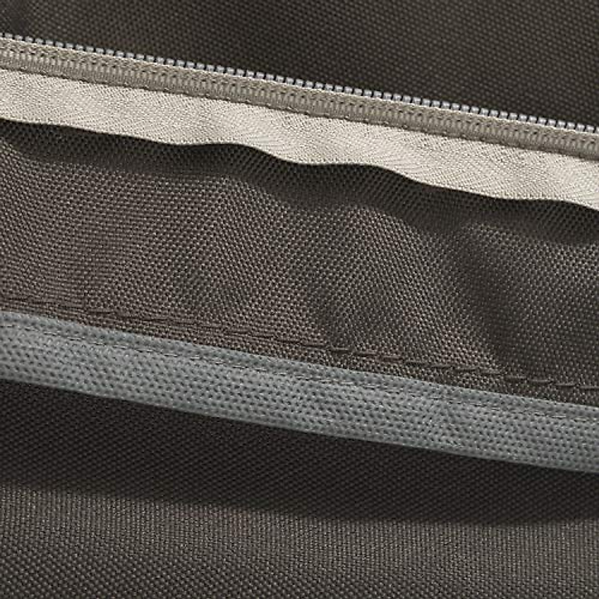 Classic Accessories Ravenna Water-Resistant 23 x 20 x 4 Inch Outdoor Back Cushion Slip Cover, Patio Furniture Cushion Cover, Espresso, Patio Furniture Cushion Covers