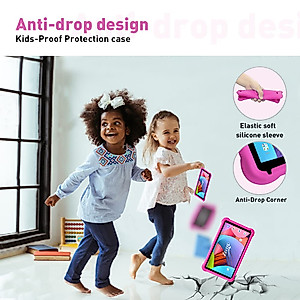 Zeepad 2QRK Android 11 Tablet 2GB RAM 32GB Hard Drive with Play Store Appls Games Kids Tablet PC (Pink)