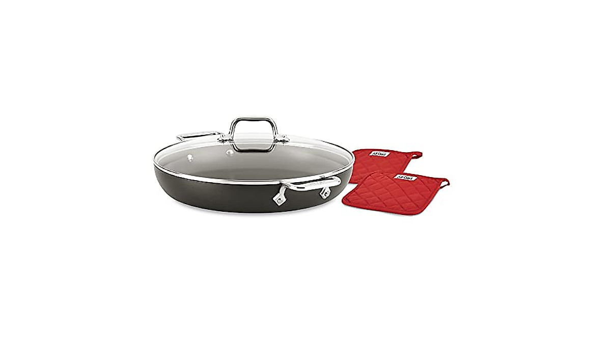 All-Clad HA1 12" Nonstick Everyday Pan - Induction Cookware