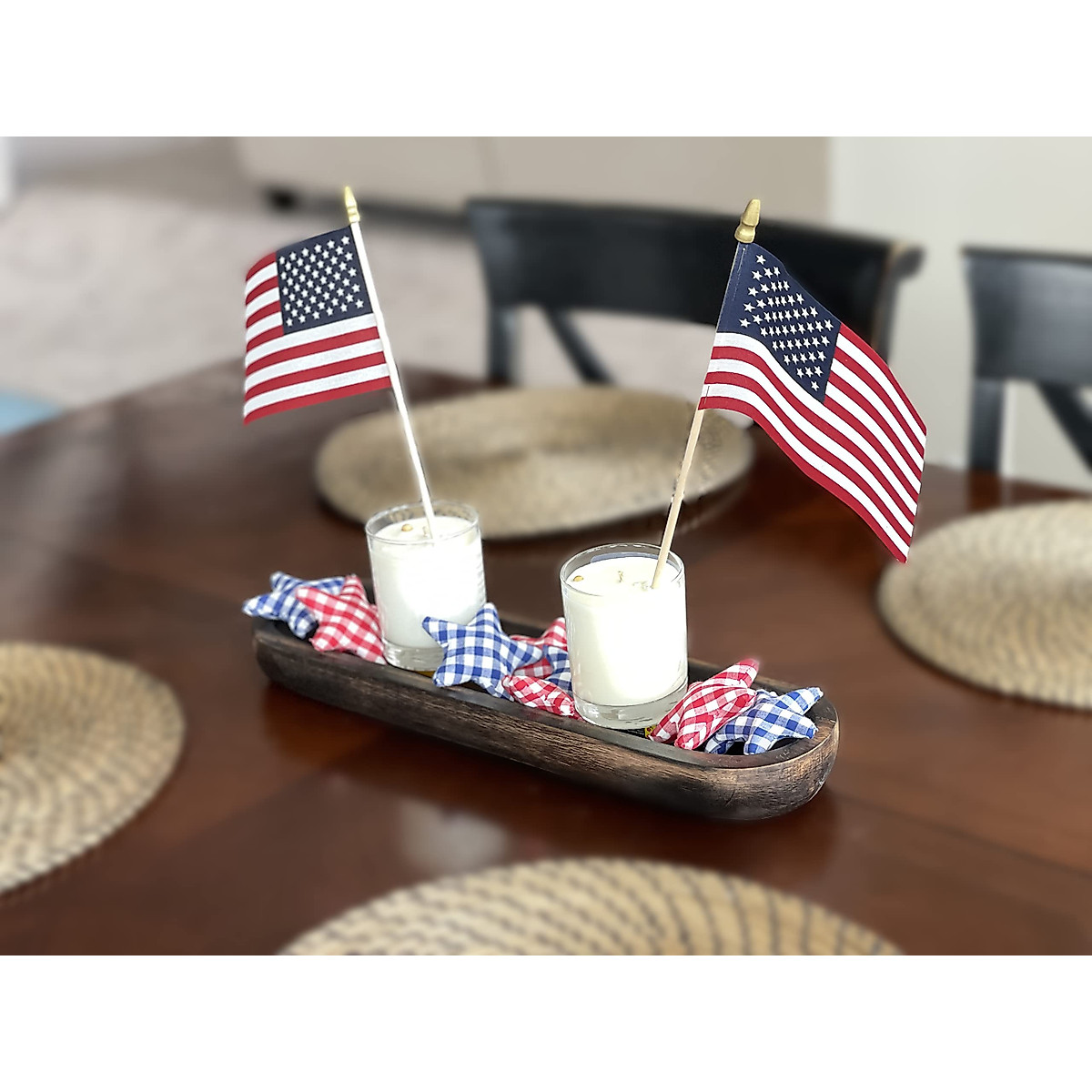 Hand-crafted wooden dough bowl can be used for home decor. Candle safe wooden bowl. Can be used for fruits,bread,vegetables. Food Safe. Unique rustic wood bowls.