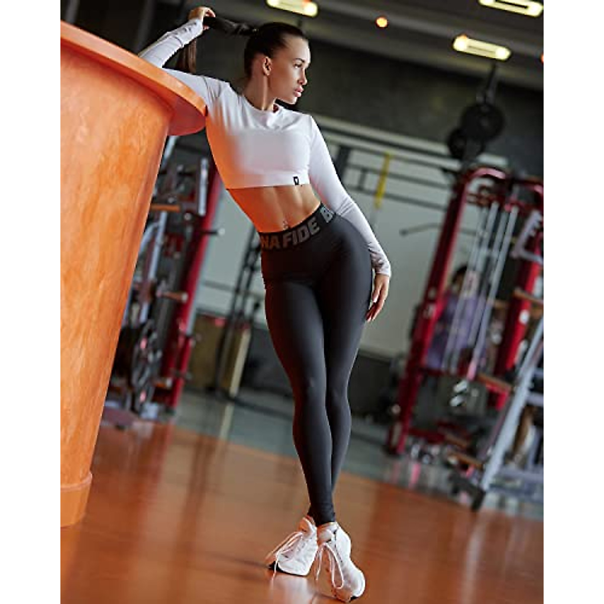 Bona Fide Premium Quality Classic Leggings for Women with Unique Design and Butt Lifting - Comfortable Workout Leggings