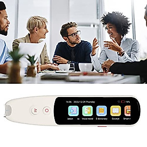 Pen Scanner and Reader, Digital Reader Pen Voice Language Translator Device 134 Languages, WiFi Translation Scanning Pen with 3 Inch Touch Screen, for Learning Business Travel