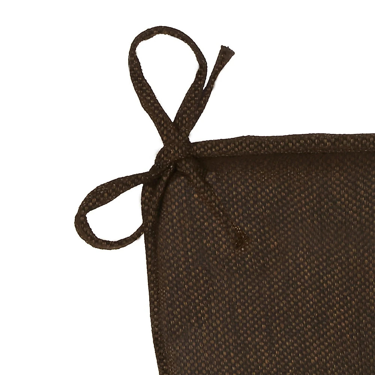 Klear Vu Embrace Rocking Chair Cushion, Assembled in The USA, Tufted Back Pads for Living Room, Nursery, or Home Office, 16"x15" Seat and 24"x17" Seatback, 2 Piece Set, Chocolate