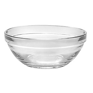 Duralex - Lys Stackable Clear Bowl 14 cm (5 1/2 in) Set Of 6
