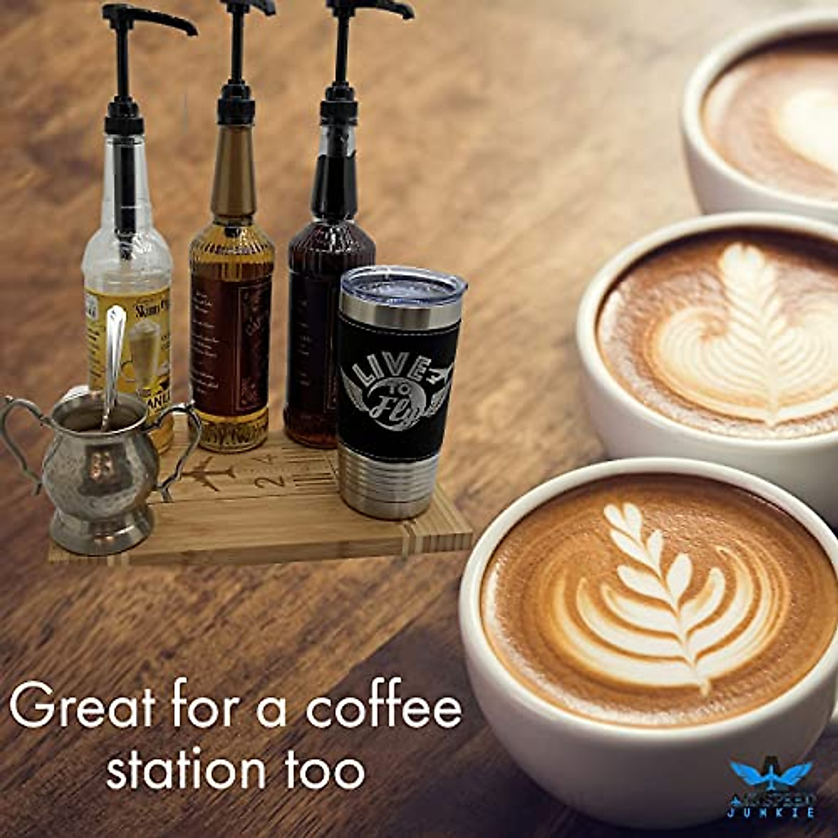 Runway Cutting Board, Aviation Themed Gift, Bamboo