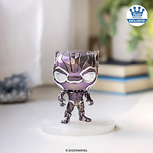 Funko Pop Black Panther Facet #1187 Exclusive Protector and Box Include, 3.75 inches