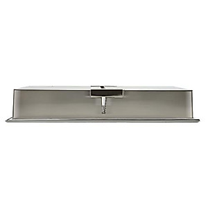 ALFI brand ABN1224-BSS Shower Niche, Brushed Stainless Steel
