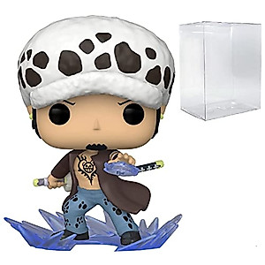 POP One Piece - Trafalgar D. Law Room Attack (AAA Anime Exclusive) Funko Vinyl Figure (Bundled with Compatible Box Protector Case), Multicolor, 3.75 inches