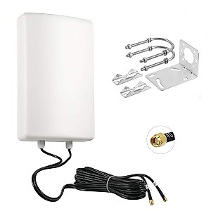 11dBi High Gain 2x2 MIMO Panel Antenna for 4G LTE & 5G Cellular Hotspots, Routers, & Gateways, T-Mobile Home Internet, Verizon, AT&T, T-Mobile Telus, Bell Cell Signal Booster, Eifagur