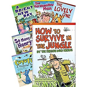 Teacher Created Materials - Literary Text Collection - Set 3 - 10 Book Set - Grade 3 - Guided Reading Level M - Q
