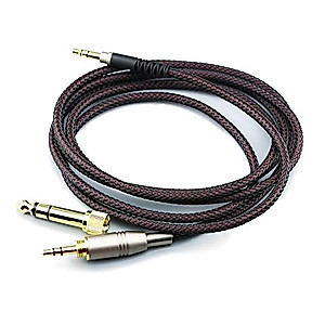 NewFantasia Replacement Audio Upgrade Cable Compatible with Audio-Technica ATH-M50xBT, ATH-AR3BTBK, ATH-SR50BT, ATH-ANC9, ATH-ANC7B, ATH-SR5BTBK, ATH-S700BT Headphones 3meters/9.9ft
