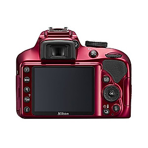 Nikon D3400 w/ AF-P DX NIKKOR 18-55mm f/3.5-5.6G VR (Red)