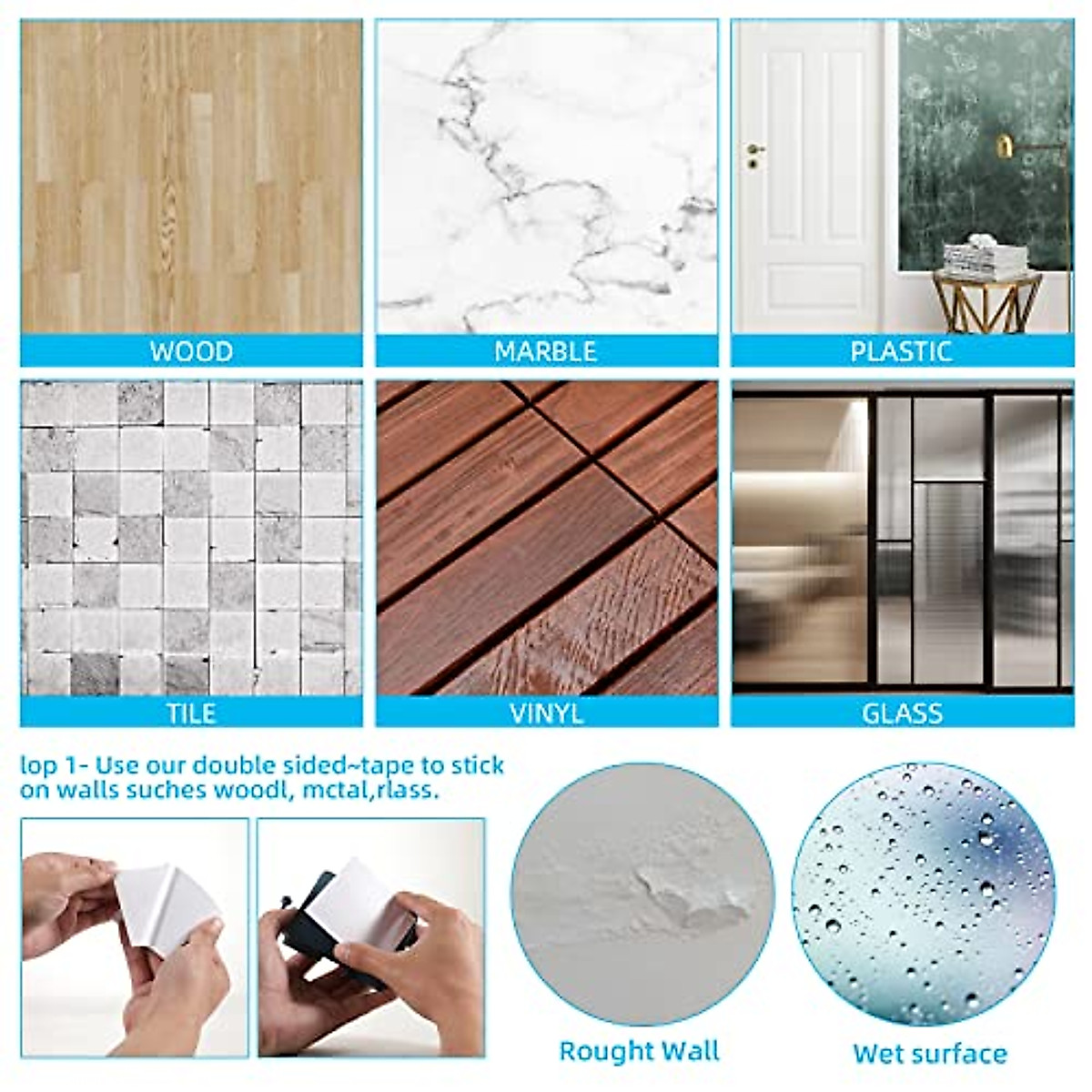 4 pieces Wall Mount Phone Holder Adhesive Wall Beside Organizer Storage Box Plastic with Hooks Remote Control Phone Brackets Holder Charging Phone Stand for Bedroom Living Room Bathroom (Green)