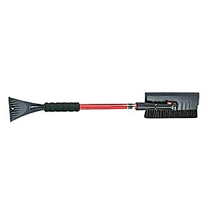 SubZero 3512PBT 35" Pivoting Head Extendable Snowbroom with Integrated Foam Squeegee and Ice Scraper (Colors may vary)