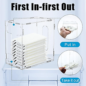 Domensi 4 Pcs Breast Milk Storage Tower Breast Milk Freezer Storage Organizer for Milk Freezer Bags Clear Breastmilk Storage Container Reusable Breastfeeding Accessories Fridge, 8.3 x 8.3 x 5 Inch