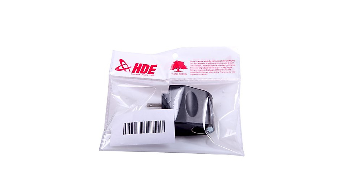 HDE Universal AC to DC Car Charger Adapter US Plug