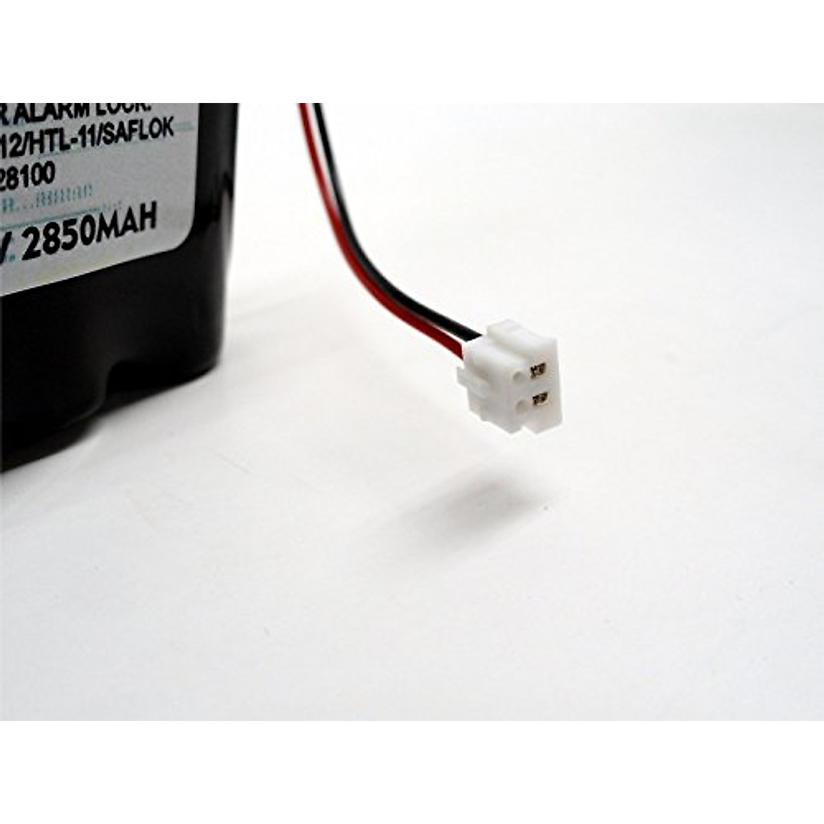 50PCS Replacement SAFLOK A28110 6V Hotel Door Lock Battery Fits 884952, A28110, A28100, DL-12/4, HTL-11/13, Intellis, MT