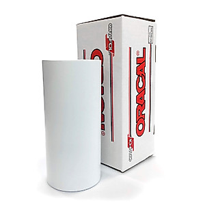 Oracal 651 Vinyl Roll 12" x 50 Yard (150 feet) (Matte White)