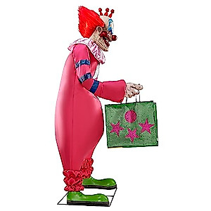 Spirit Halloween Killer Klowns from Outer Space 7.2 Ft Slim Animatronic | Officially Licensed | Decorations | Animated