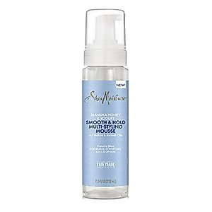 SheaMoisture Manuka Honey & Yogurt Smooth & Hold Multi-Styling Hair Mousse For Nourishment 7.5 oz