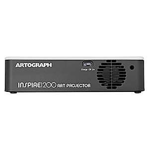 Artograph Inspire 1200 Digital Art Projector with Grid Overlays and Automatic Focus and Vertical Keystone