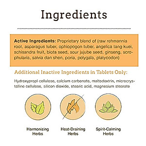 Herbsmith Calm Shen Herbal Blend for Dogs & Cats, 90 Tablets