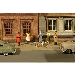 Scene Scapes Figures - SIDEWALK PEOPLE (7pcs/pk) - O Scale