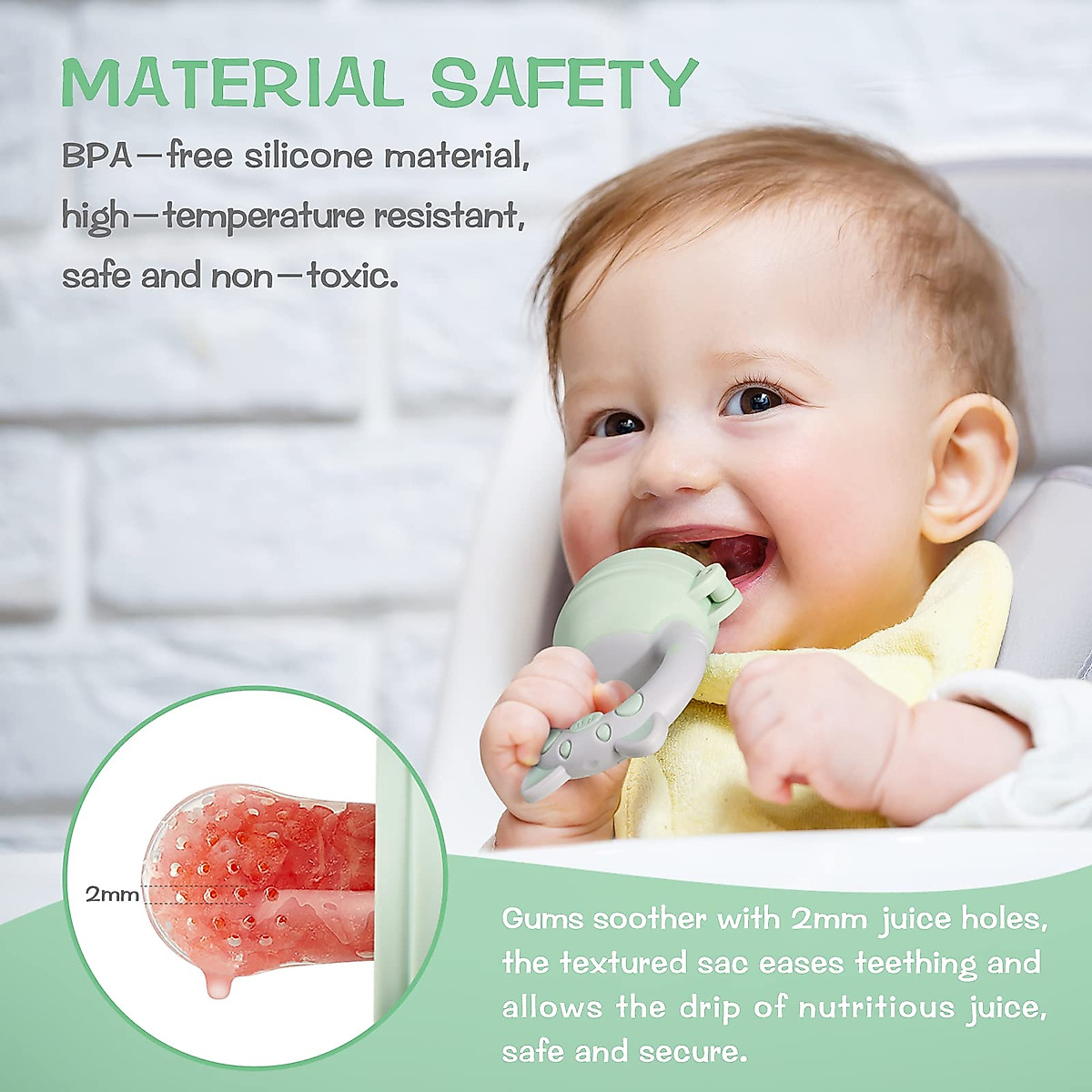 Baby Healthcare and Grooming Kit - Nursery Essentials Baby Registry Shower Gift for Newborns Infants Toddlers Boys Girls 13pcs - Green