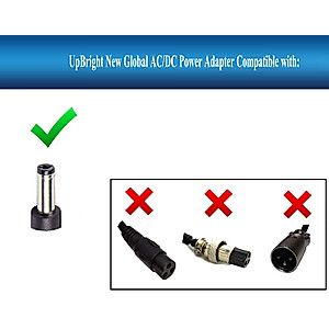 UpBright AC/DC Adapter Compatible with Segway Ninebot Zing A6 eKickScooter 10.8V 2500mAh 27Wh 10.8VDC Lithium Li-ion Battery 90W Kids' Electric Kick Scooter 082-07-0015 12.6V Power Supply Cord Charger
