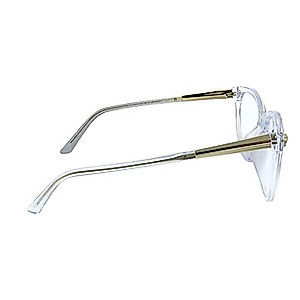 Versace VE 3242A 148 Transparent Plastic Round Eyeglasses 54mm