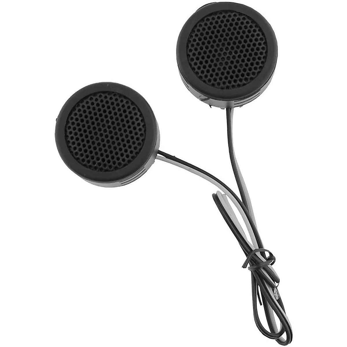 VOYZ Mini Car Tweeter Kit - 180W Power | 1.6" High Frequency Silk Dome | High Fidelity, Efficiency | 4Ω Impedance | Dual Mounting - Surface or Angle | Black - 1 Pair