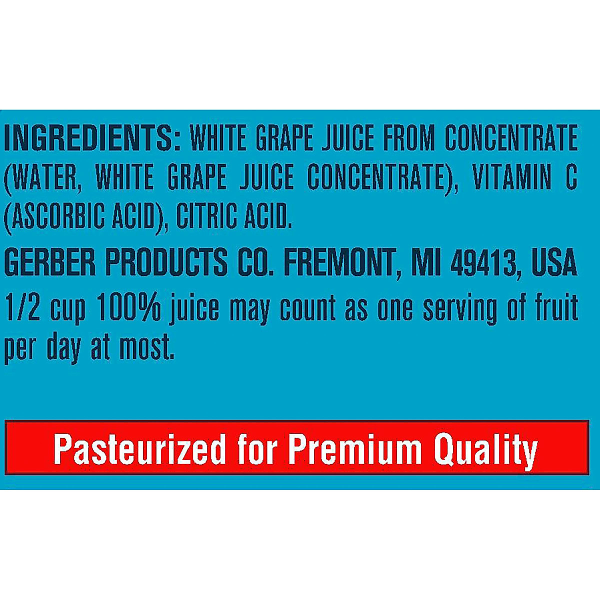 Gerber White Grape Juice, 32 fl oz (Pack of 6)