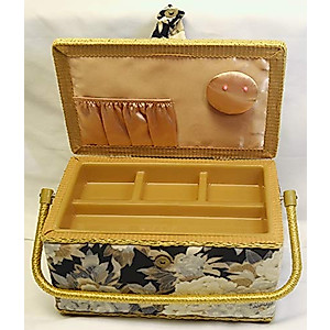 Large Rectangular Sewing Basket (ANTIQUE)