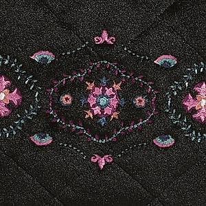 Vera Bradley Velvet Small Vera Tote Bag, Winter Ornaments