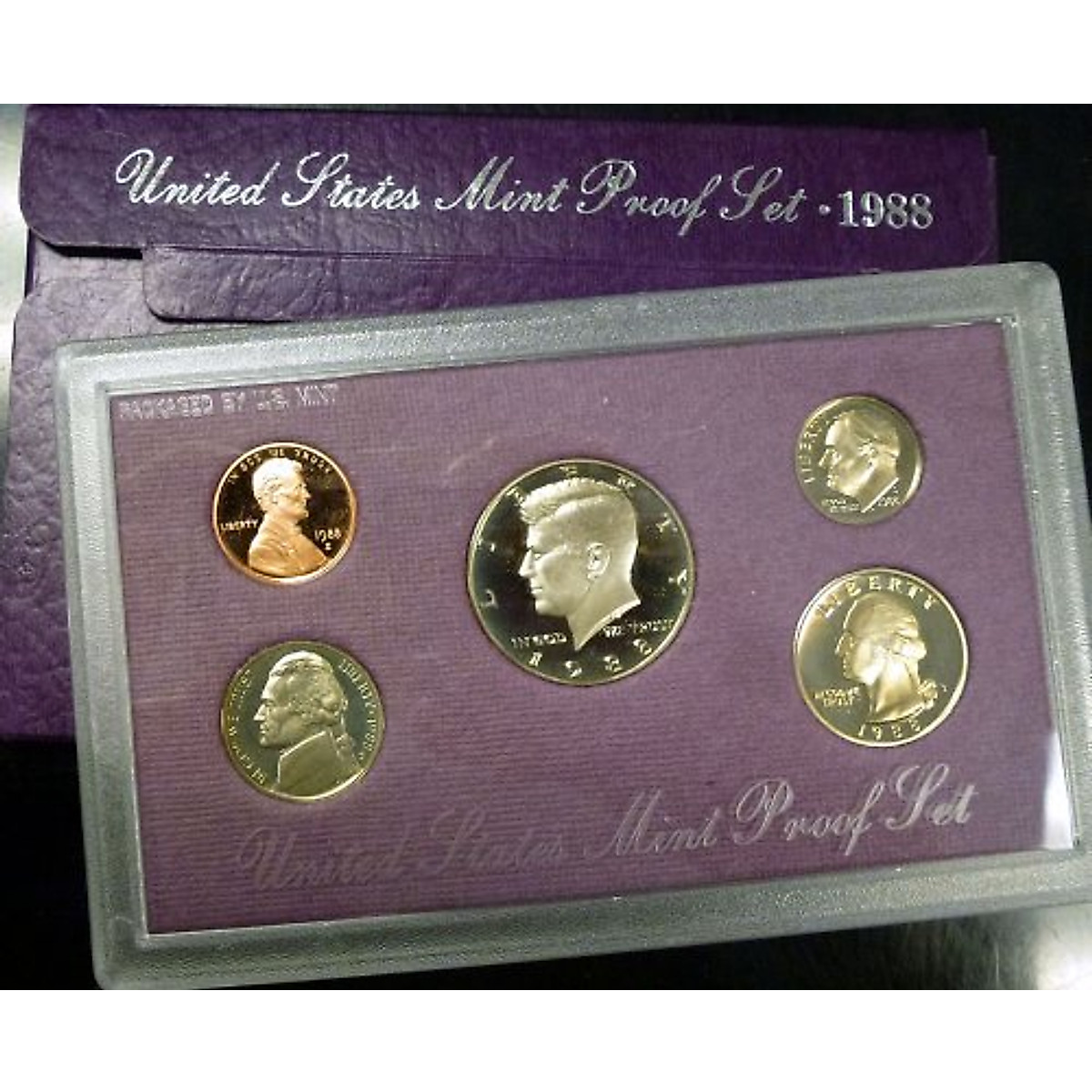 1988 S Proof Set Various US Mint Original Mint Pkg