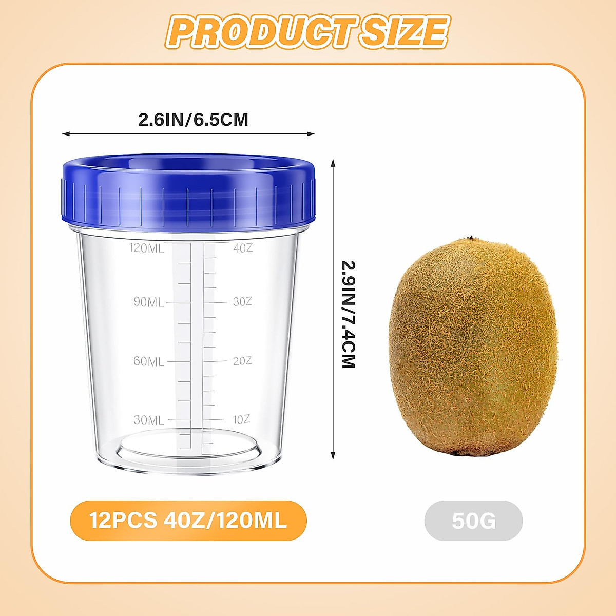 Mckinu 12 Pack Salad Dressing Container: Salad Dressing Container to Go - Dressing Containers with Lids Reusable Sauce Containers for Lunch Boxes Picnics and Travel