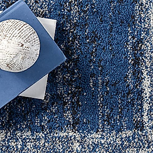 nuLOOM Pauline Contemporary Ombre Area Rug, 8' x 10', Blue