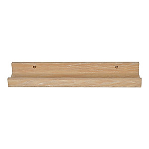 Home Basics 18" Floating Shelf, Natural