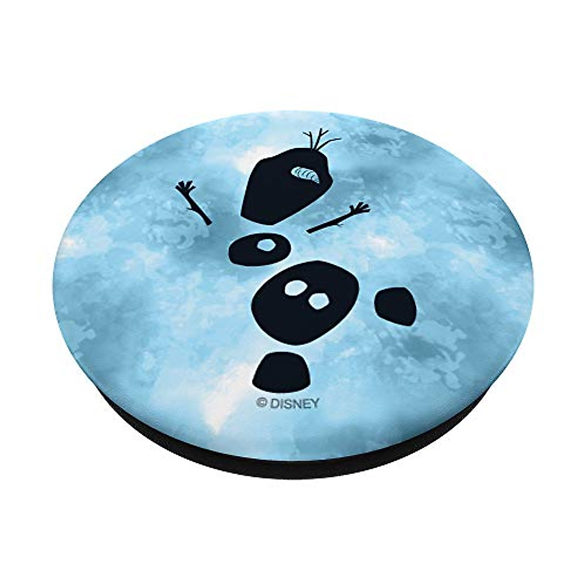 Disney Frozen 2 Olaf Silhouette Watercolor PopSockets PopGrip: Swappable Grip for Phones & Tablets