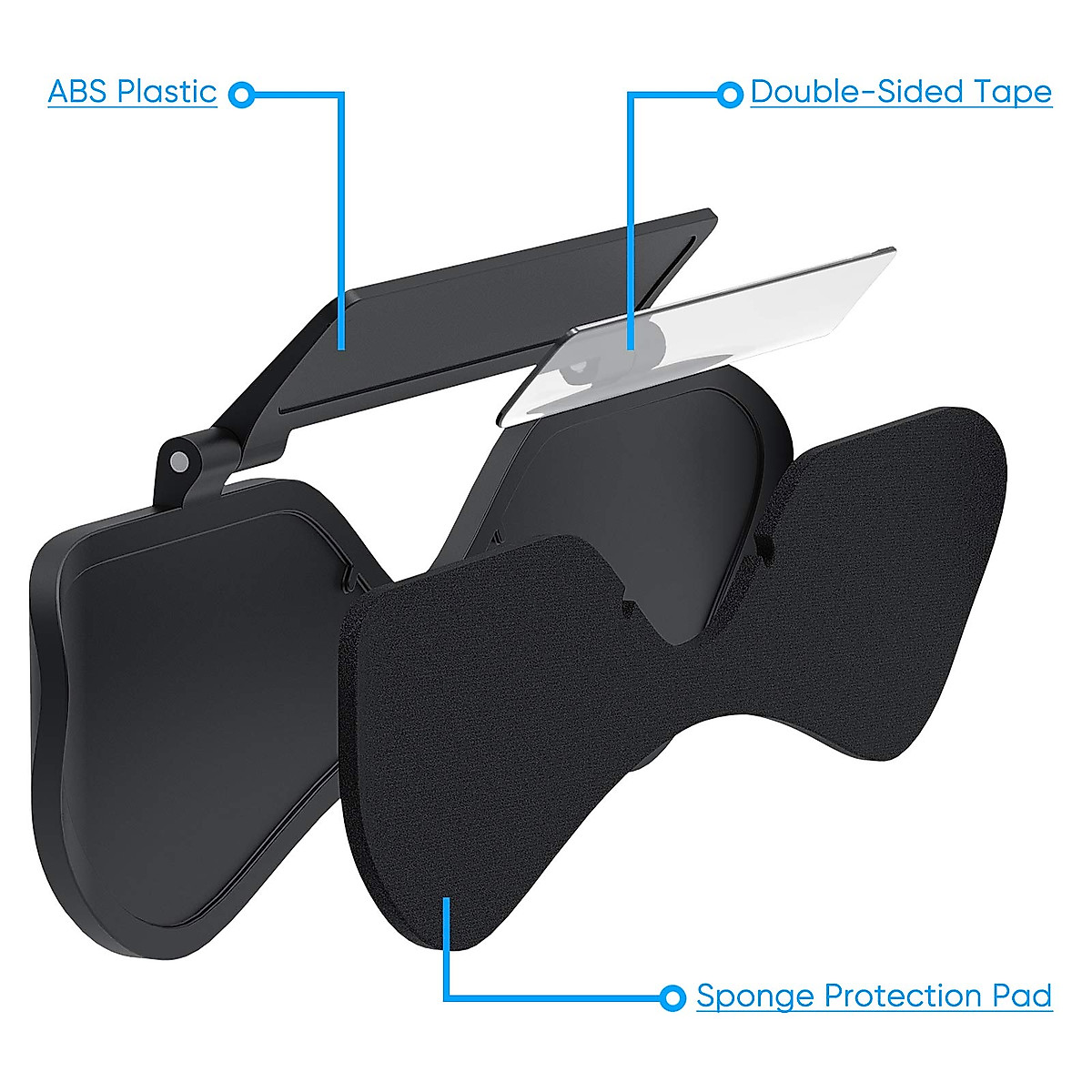 Privacy Shield Compatible with PS5 Camera, YUANHOT Protective Concealing Lens Cover Compatible with Playstation 5 HD Camera (NO Camera Included)